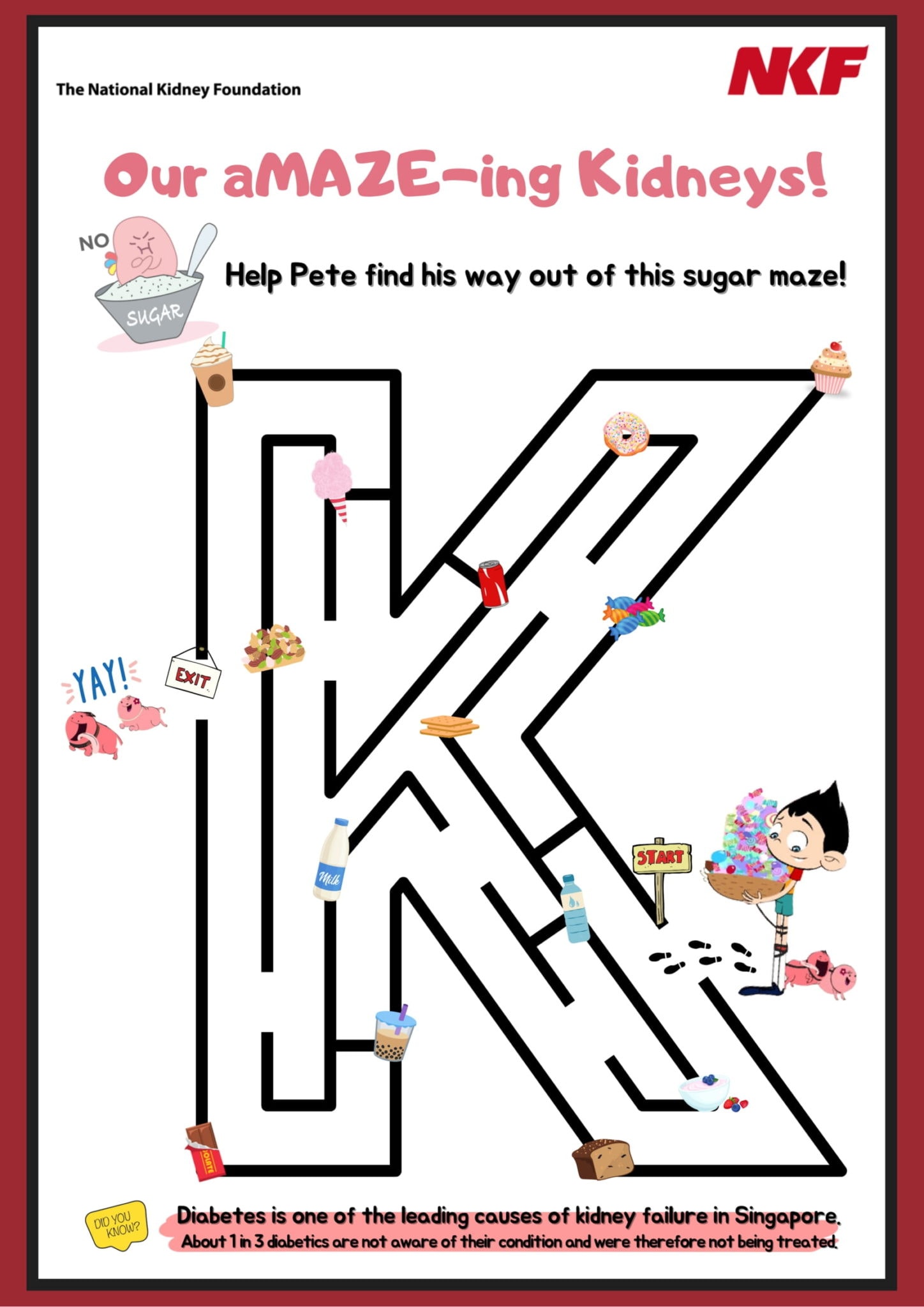 Activity Sheets | The National Kidney Foundation (NKF) Singapore